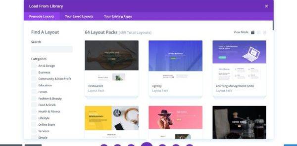 Divi Theme Premade Layouts: Examples and Inspiration - JLDURON